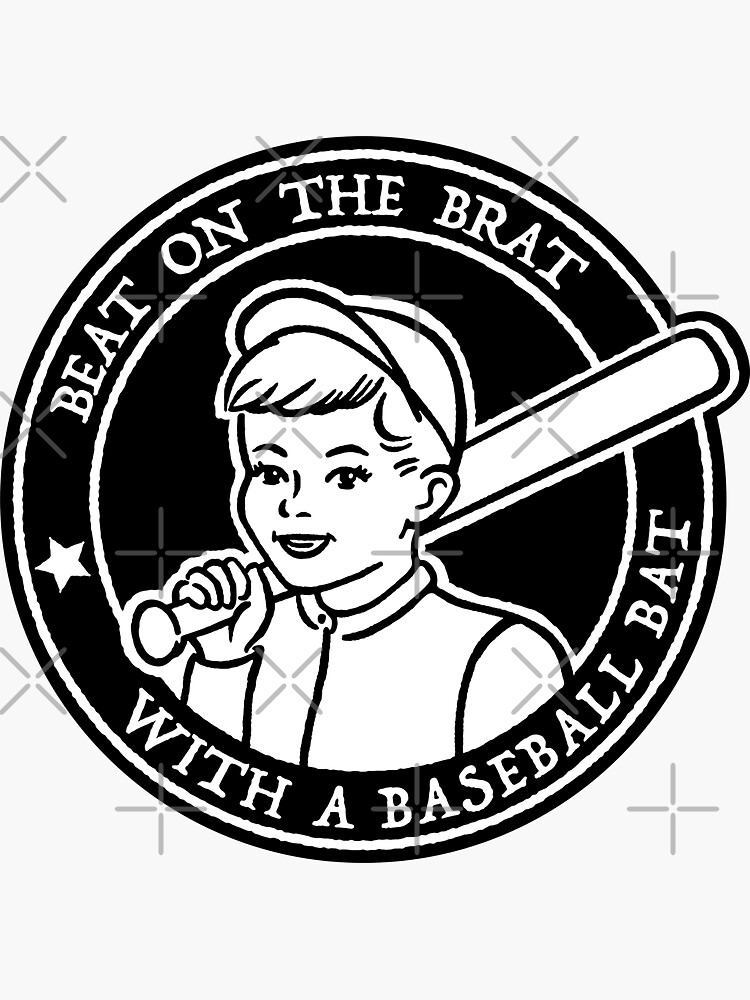 "Ramones - Beat on the Brat with a Baseball Bat" Sticker for Sale by ...