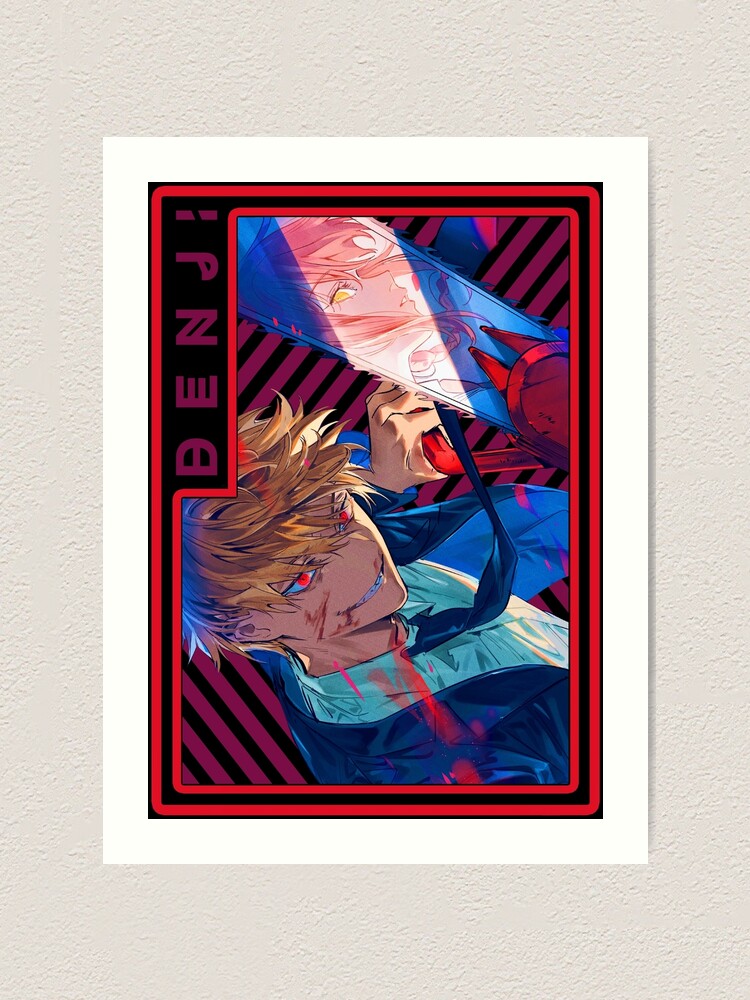 "DENJI - CHAINSAW MAN" Art Print for Sale by PeNge2000 | Redbubble