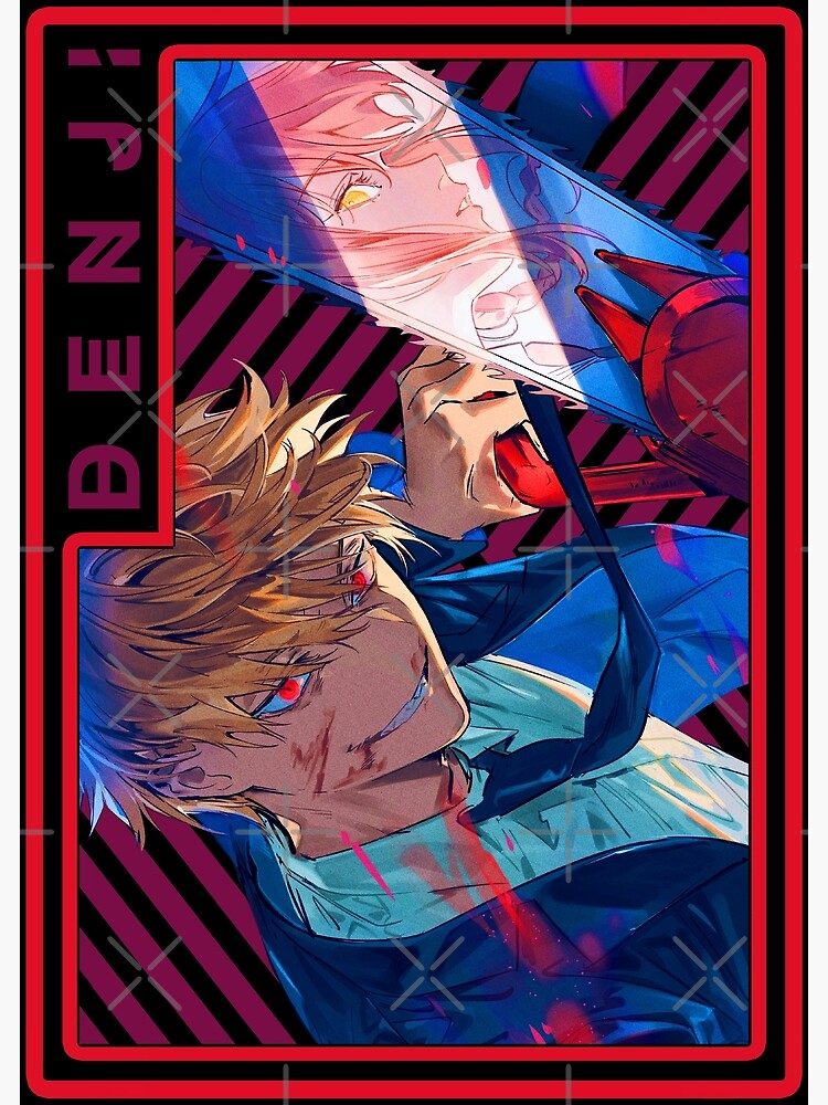 "DENJI - CHAINSAW MAN" Poster for Sale by PeNge2000 | Redbubble