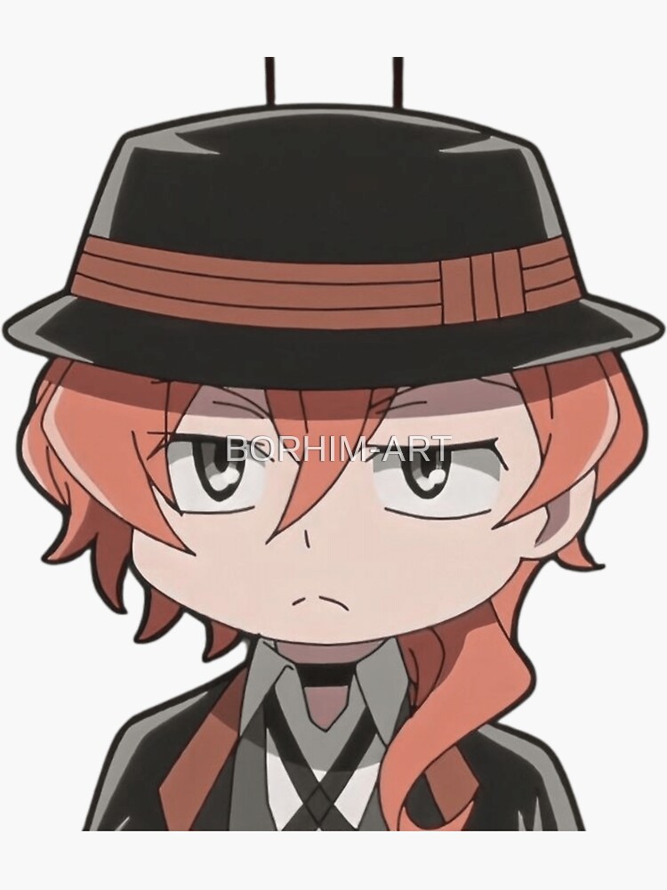 "bungo stray dogs wan" Sticker for Sale by BORHIM-ART | Redbubble