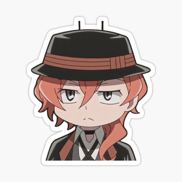 "bungo stray dogs wan" Sticker for Sale by BORHIM-ART | Redbubble