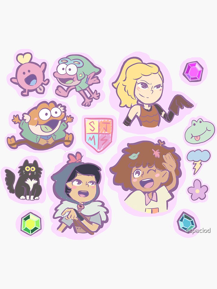 "AMPHIBIA CHARACTER" Sticker for Sale by espaciod | Redbubble