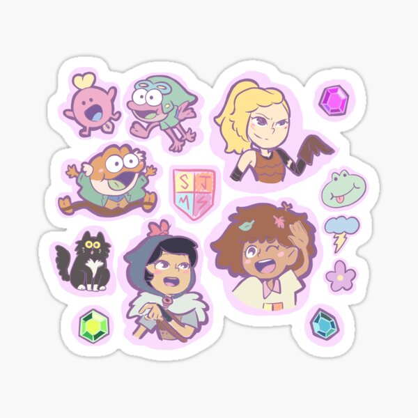 "AMPHIBIA CHARACTER" Sticker for Sale by espaciod | Redbubble