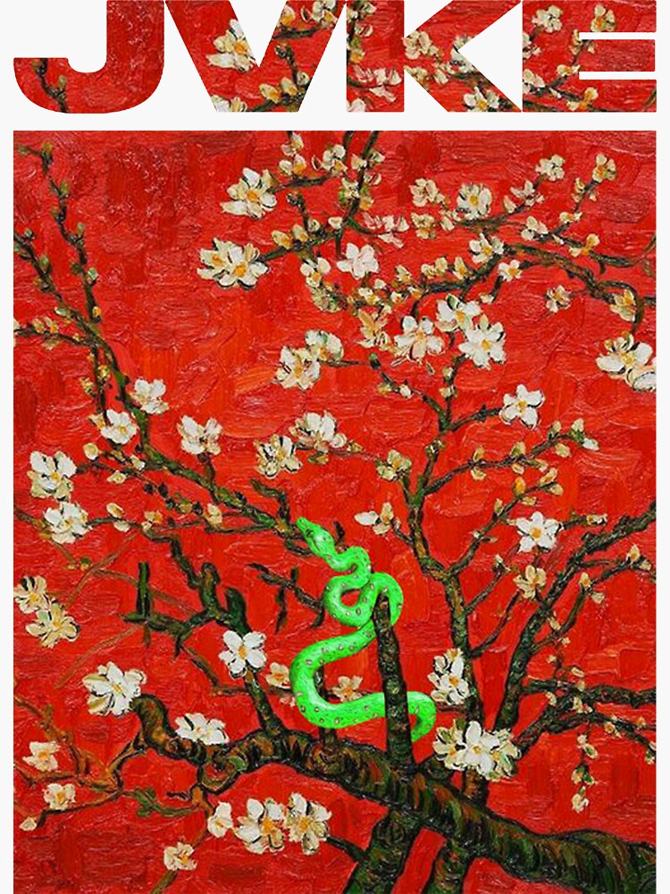 "jvke concert" Sticker for Sale by JuskeArt | Redbubble