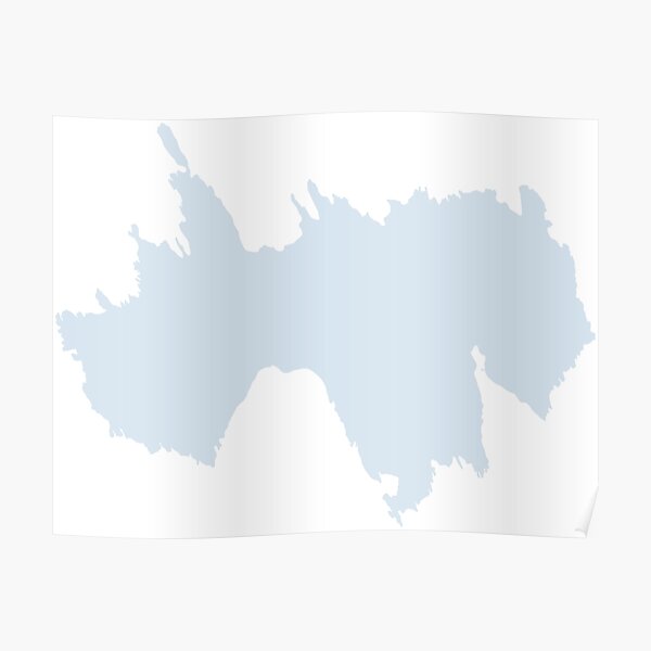 "Muck - Pale Blue" Poster for Sale by isleheid | Redbubble