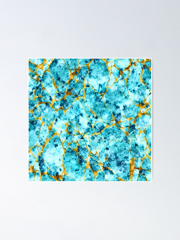 "Decorative Marble Granite Stone Surface Texture - 12" Poster for Sale ...