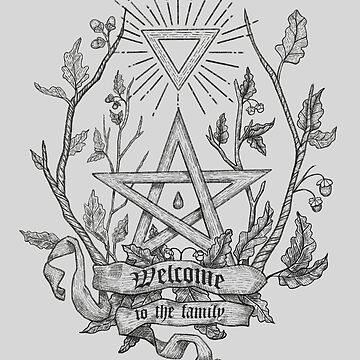 "Wiccan - First Degree Card - Welcome to the family" Greeting Card for ...