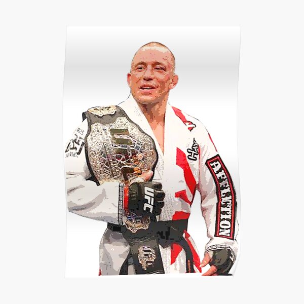 George St Pierre Posters | Redbubble