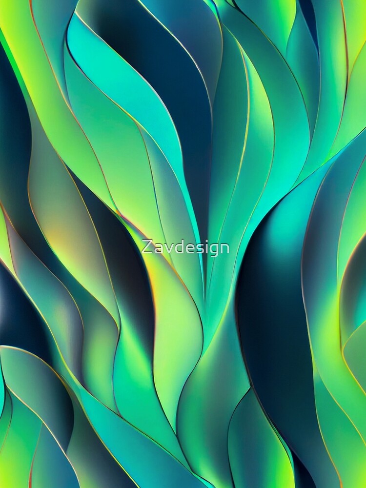 "Silhouette pattern with green color palette." A-Line Dress for Sale by ...