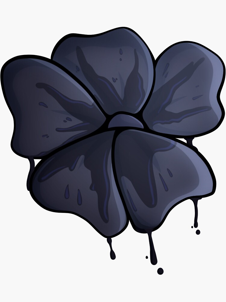 "Inky Heart Flower" Sticker for Sale by pastelribbonsxx | Redbubble