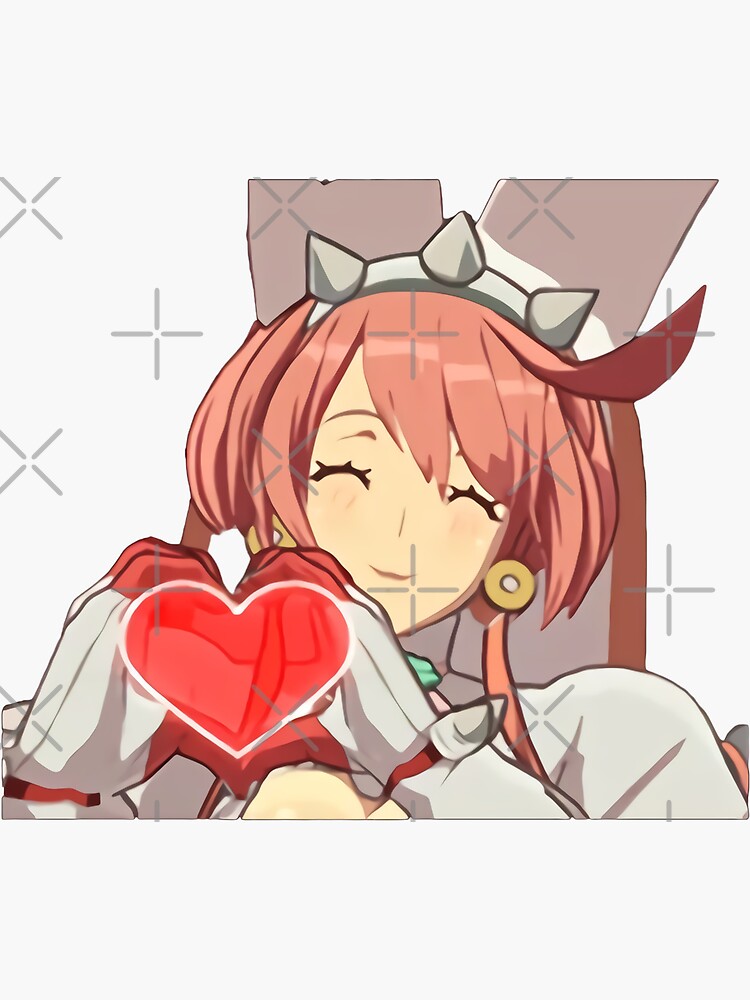 "Guilty Gear Elphelt Heart" Sticker for Sale by FGCStickers | Redbubble