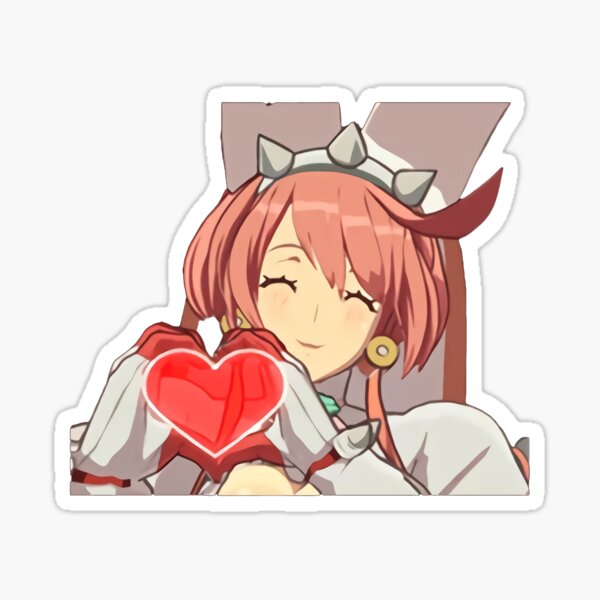 "Guilty Gear Elphelt Heart" Sticker for Sale by FGCStickers | Redbubble