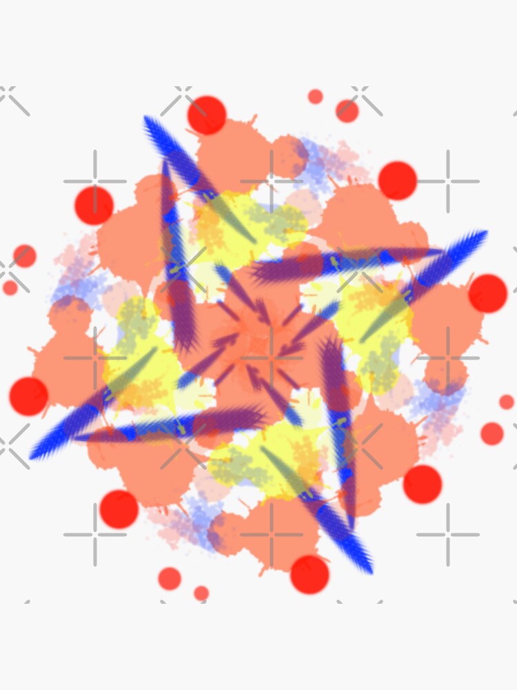 "shuriken" Sticker for Sale by Elshazly200 | Redbubble