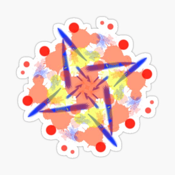"shuriken" Sticker for Sale by Elshazly200 | Redbubble