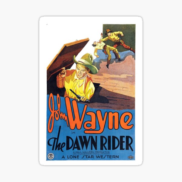"John Wayne" Sticker for Sale by hladboste | Redbubble