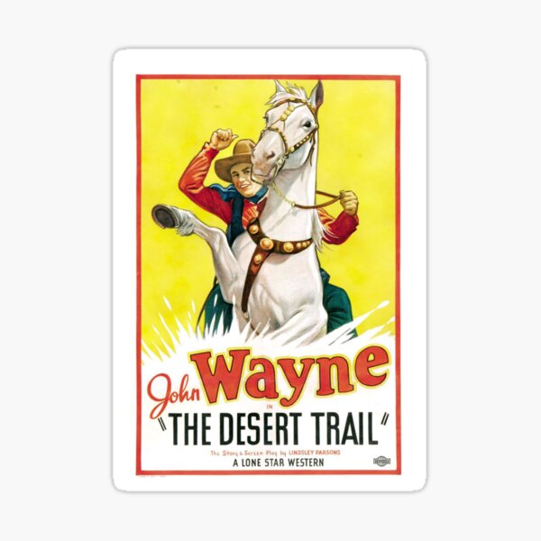 "John Wayne" Sticker for Sale by menzbloy | Redbubble