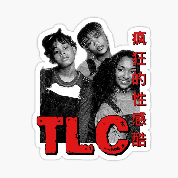 "TLC - CrazySexyCool" Sticker for Sale by McDolphinJuice | Redbubble