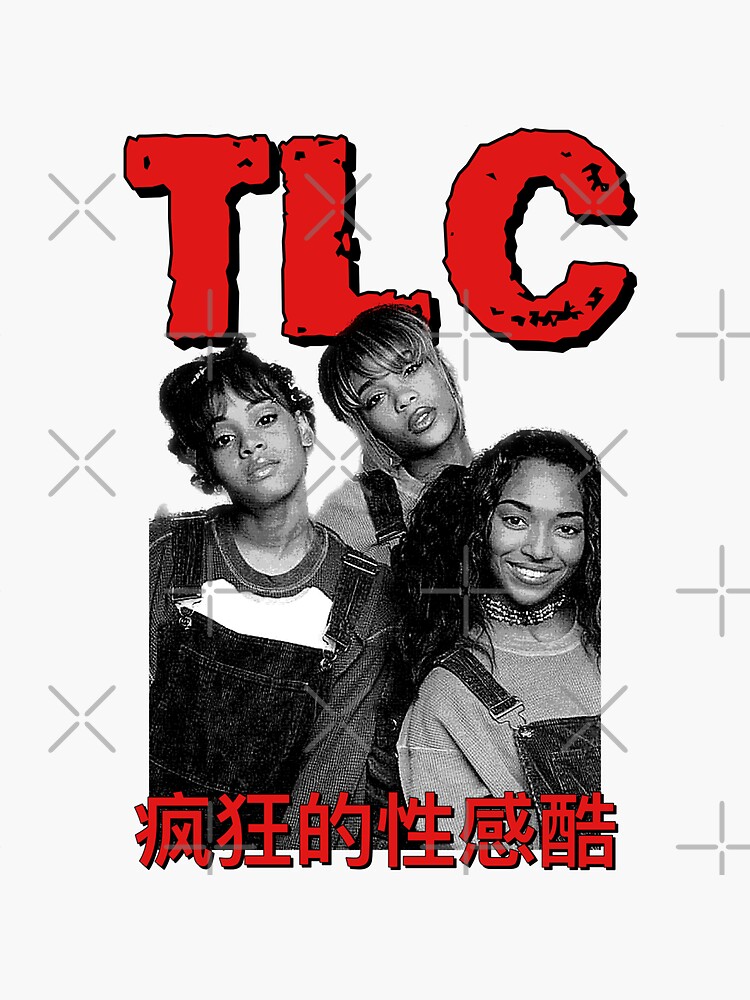 "TLC - CrazySexyCool" Sticker for Sale by McDolphinJuice | Redbubble