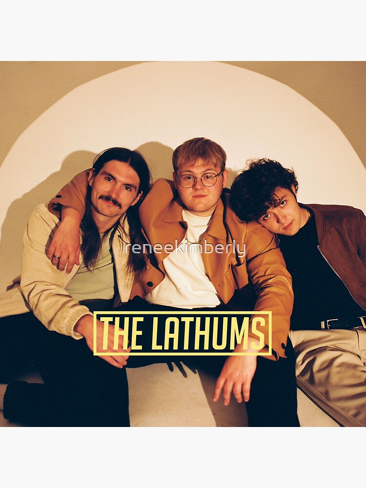 "Poster of UK / EU The Lathums UK/EU tour 2023" Sticker for Sale by ...