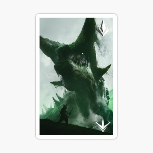 "Predecessor, Paragon , Overprime , Fault , Game , Card Art" Sticker ...