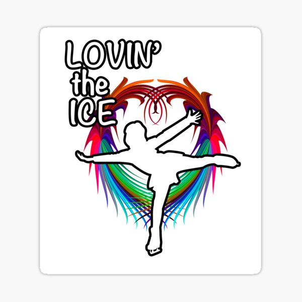 "Lovin' the Ice" Sticker for Sale by kentnewbold | Redbubble