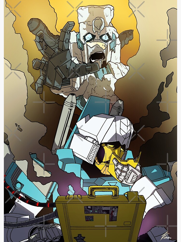 "Conjunx Endura - Brainstorm and Quark" Canvas Print by tfotaku | Redbubble