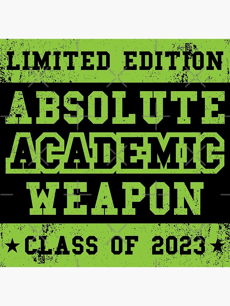 Lámina metálica «Clase de arma académica absoluta de edición limitada ...