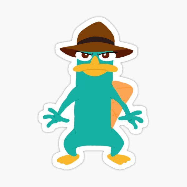 "Agent P" Sticker for Sale by vpittore | Redbubble