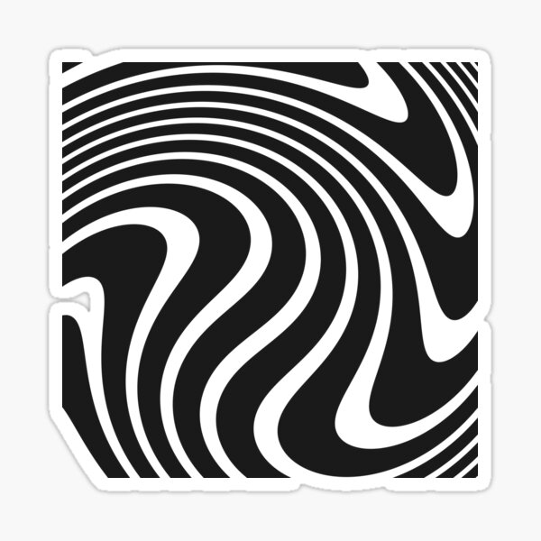 "Black Liquid Swirl Abstract" Sticker for Sale by Mihiranga99 | Redbubble