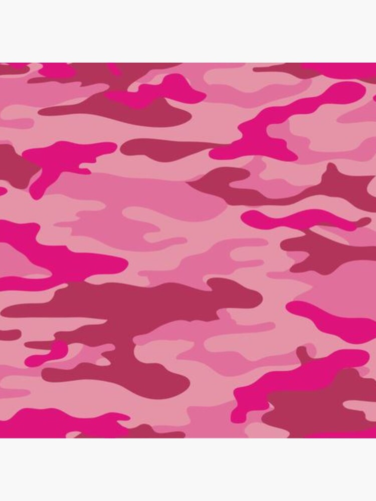 "PINK CAMO" Sticker for Sale by abundantlife10 | Redbubble