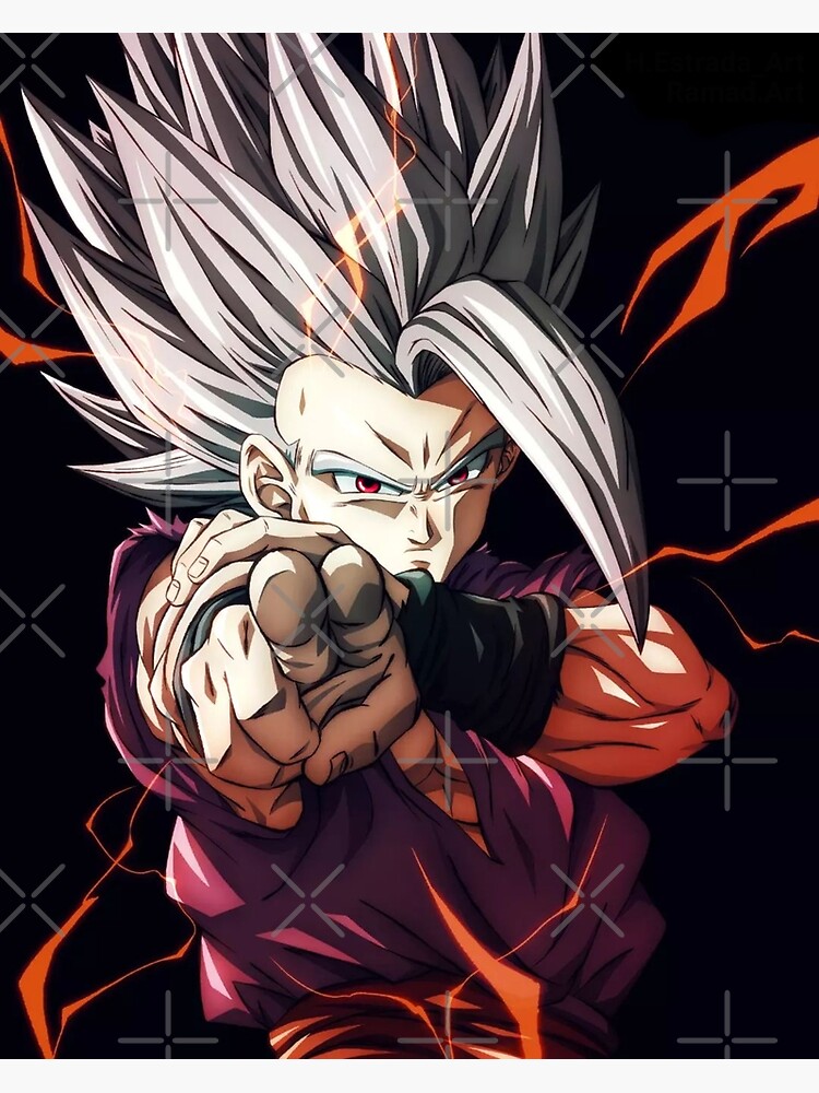 "Final Gohan / Beast Gohan" Poster for Sale by DrWolfstark | Redbubble