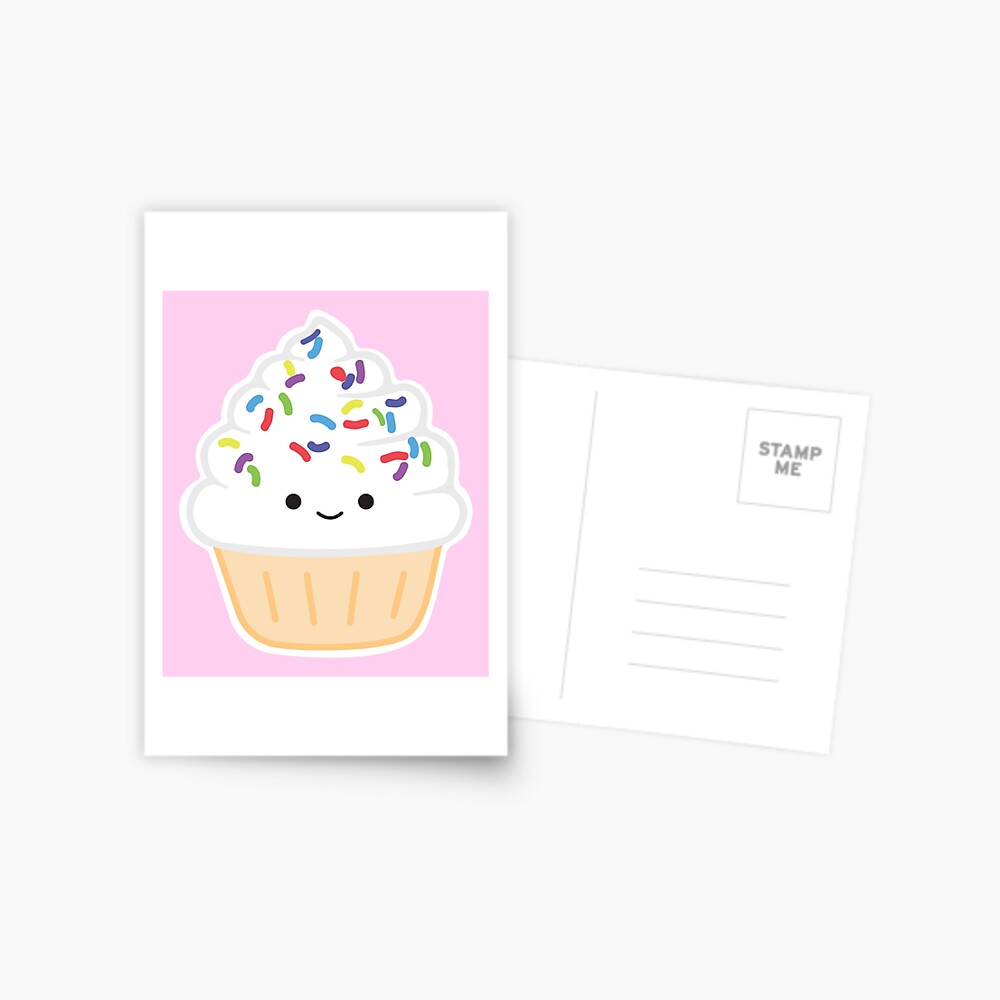 "Vanilla Cupcake" Sticker by slothgirlart | Redbubble