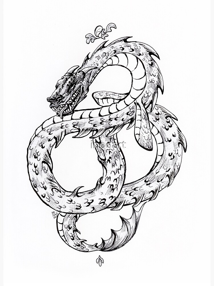 "Ogopogo" Art Print for Sale by inogart | Redbubble