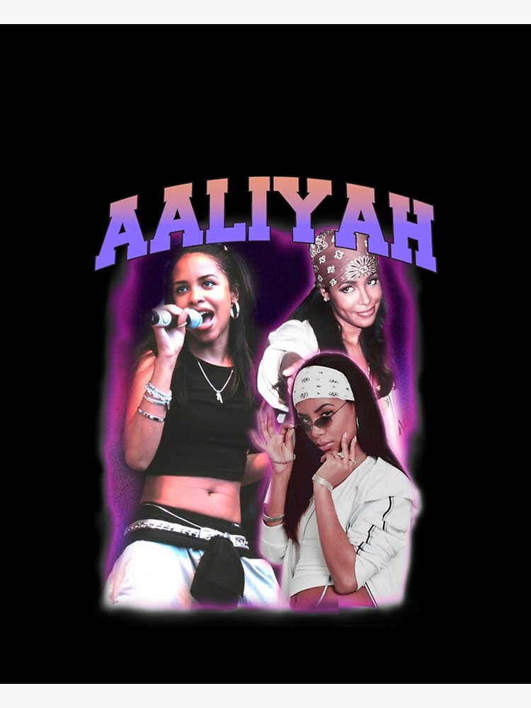 "Aaliyah Vintage" Sticker for Sale by ekmarkpor | Redbubble