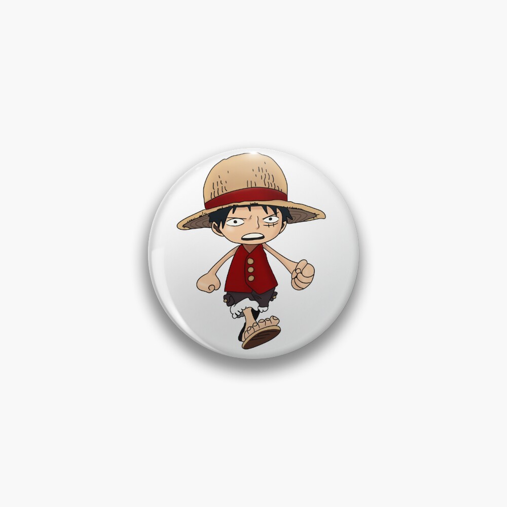 "Tiny Luffy" Sticker for Sale by kkerstingshop | Redbubble