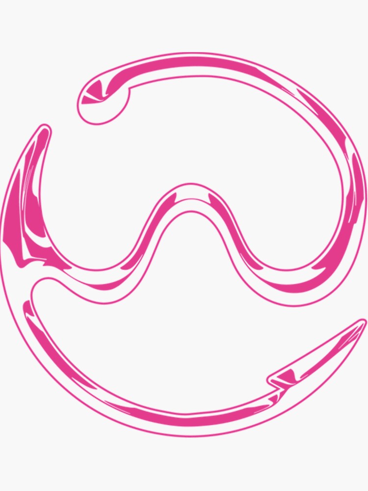 "Gaga Chromatica logo" Sticker for Sale by ANASTACIABURNS | Redbubble