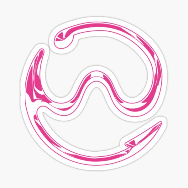 "Gaga Chromatica logo" Sticker for Sale by ANASTACIABURNS | Redbubble