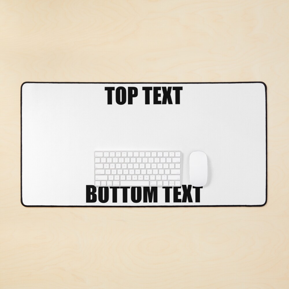 "TOP TEXT BOTTOM TEXT meme" Sticker for Sale by fergyfilms | Redbubble