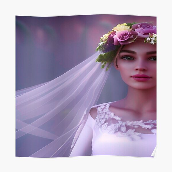 "Bride" Poster for Sale by ZvezdanArt | Redbubble