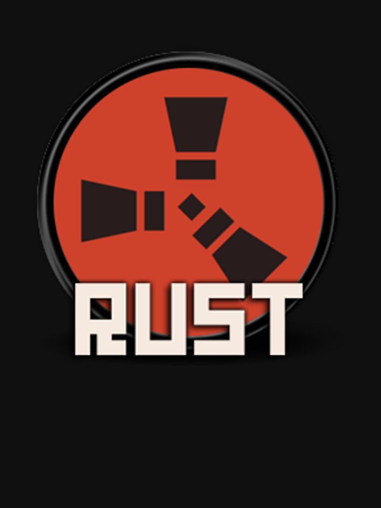 "Rust (Logo)" T-shirt for Sale by EpicMangoDude | Redbubble | rust t ...