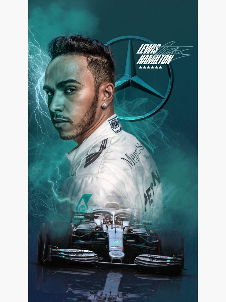 "lewis hamilton" Sticker for Sale by salavan | Redbubble