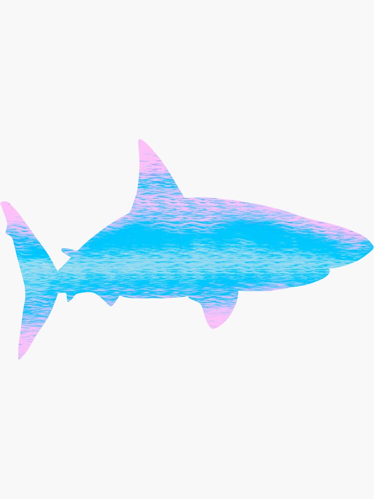"Trans shark" Sticker for Sale by MysteryBunny | Redbubble