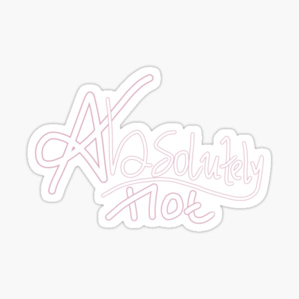 "Absolutely not " Sticker for Sale by LaundryShop | Redbubble