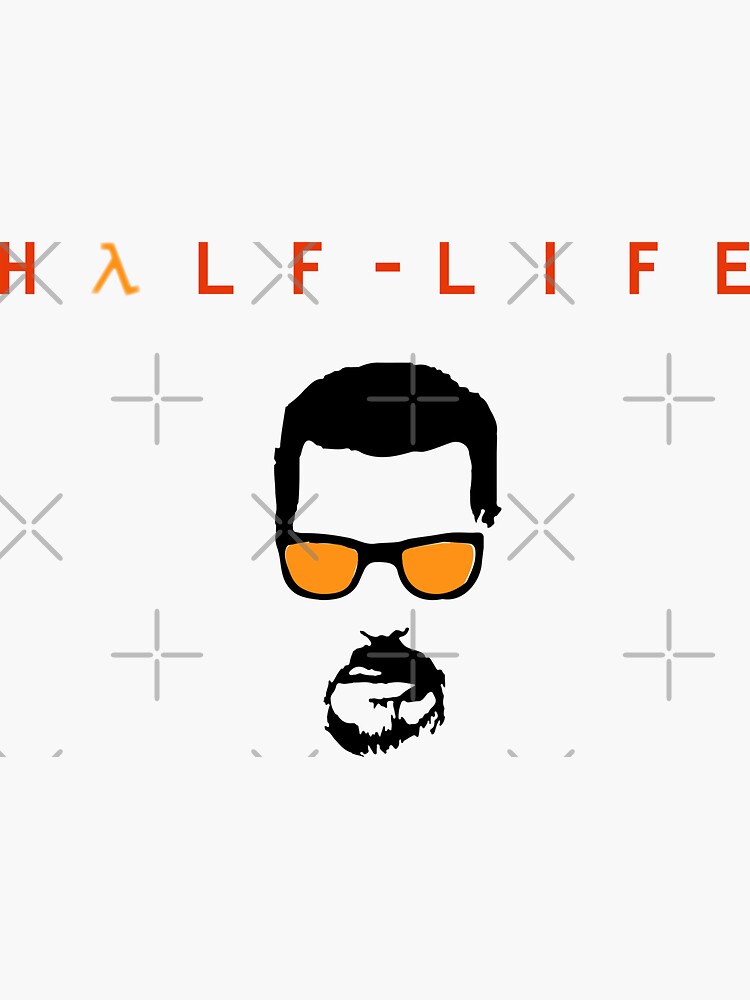 "Half-Life Logo" Sticker for Sale by LGSmerch | Redbubble