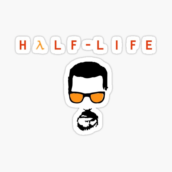 "Half-Life Logo" Sticker for Sale by LGSmerch | Redbubble