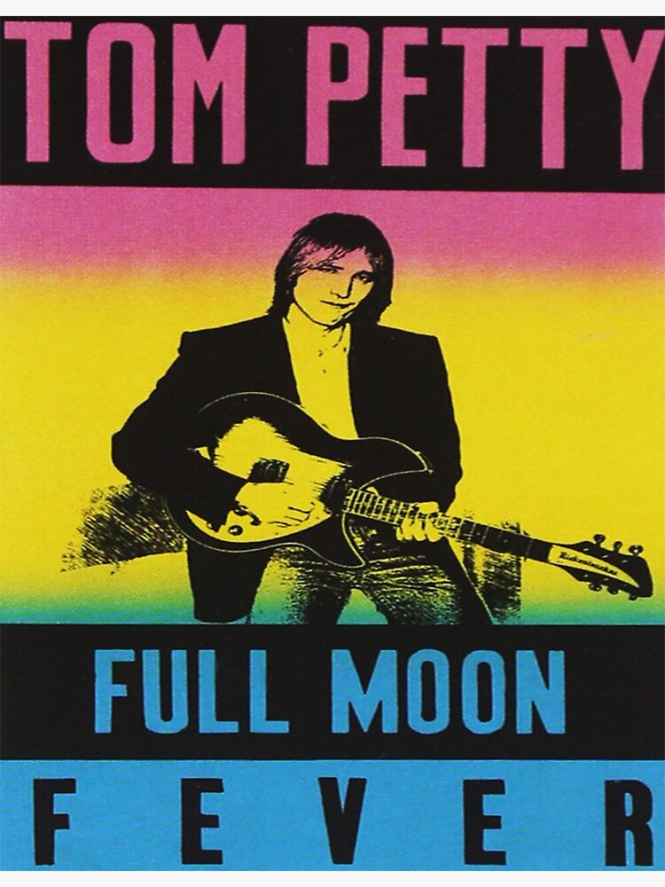 "Full Moon Fever Tom Petty" Sticker for Sale by khgstore888 | Redbubble