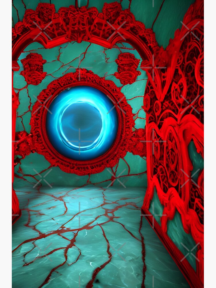 "Portal of Carmel (P0121) depth immersion" Sticker for Sale by ...