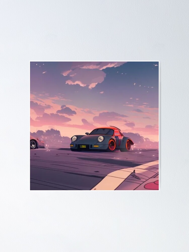 "RWB Porsche Render " Poster for Sale by CrewlDesgins | Redbubble