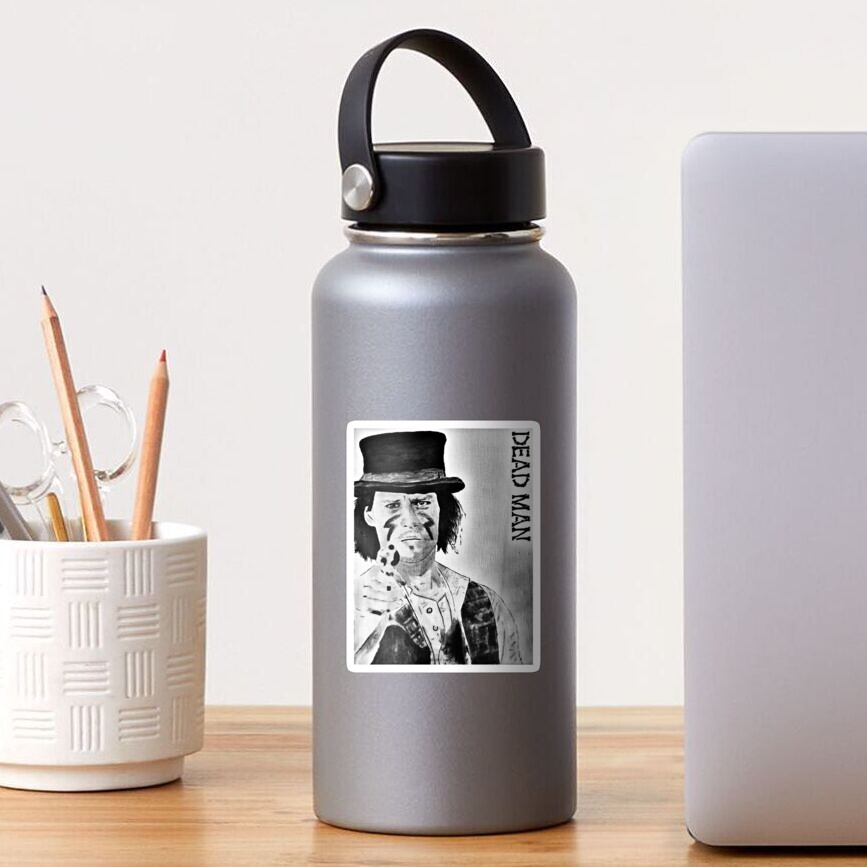 "Dead Man movie poster vintage Johnny Depp" Sticker for Sale by ...