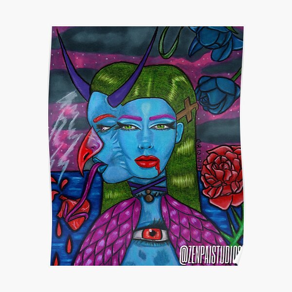 "Ammit Desire" Poster by Zenpaistudios | Redbubble